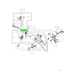 Mitsubishi FUSO® Truck Parts | Door | Front Door Locking And Regulator