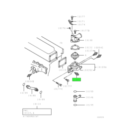 Mitsubishi FUSO® Truck Parts | Cooling | Water Pipe And Thermostat
