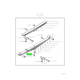 Mitsubishi FUSO® Truck Parts | Rear Suspension | Rear Suspension