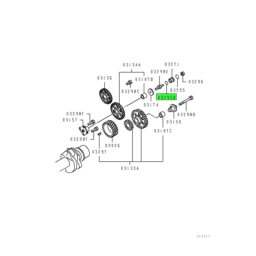 Mitsubishi FUSO® Truck Parts | Engine | Timing Gear