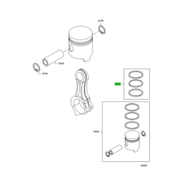Mitsubishi FUSO® Truck Parts | Engine | Piston Connecting Rod And ...