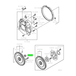 Mitsubishi FUSO® Truck Parts | Engine | Flywheel And Housing