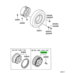 Mitsubishi FUSO® Truck Parts | Wheel and Tire | Wheel And Tire
