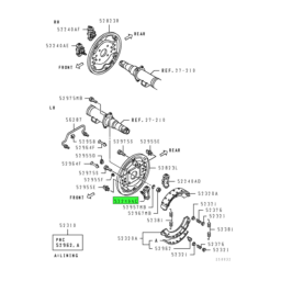 Mitsubishi FUSO® Truck Parts | Brakes | Rear Wheel Brake