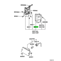 Mitsubishi FUSO® Truck Parts | Chassis Electrical | Lamp