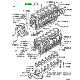 Mitsubishi FUSO® Truck Parts | Engine | Cylinder Block