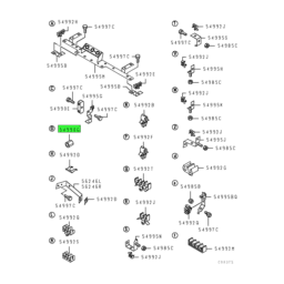 Mitsubishi FUSO® Truck Parts | Brakes | Brake Fluid Line