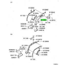 Mitsubishi FUSO® Truck Parts | Cab and Body | Front Fender And Lid