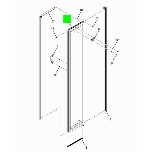 4281795C95 Navistar International | Aft Entrance Door Assembly with ...