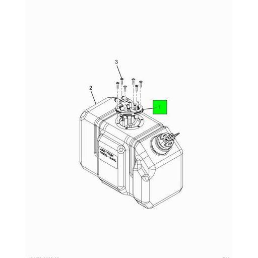 4353000C91 Navistar International | Sensor 5-Gallon Head Unit KUS QLS ...