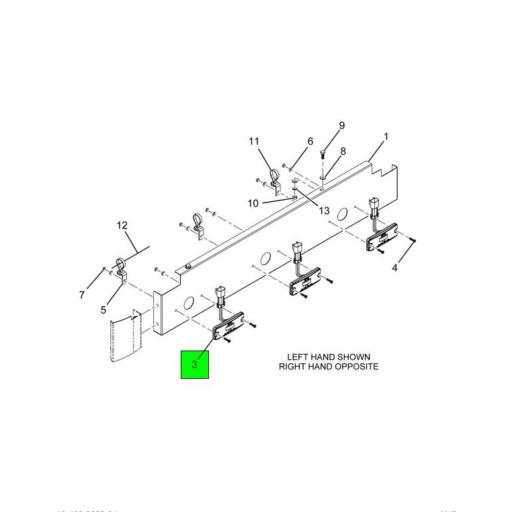 4066933C1 Navistar International | Side Marker Reflex Light | Source ...
