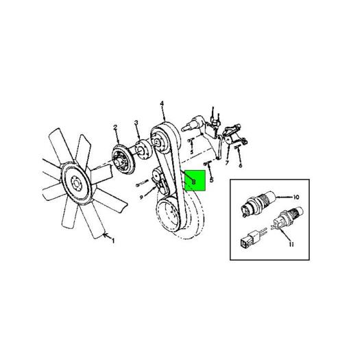 1687798C1 Navistar International | Fan Belt | Source One Parts Center