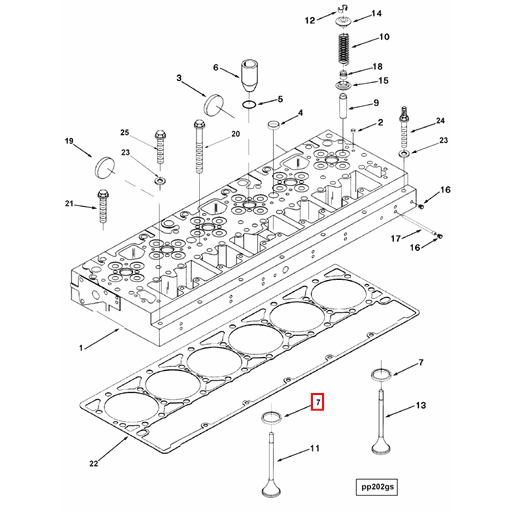 2864024 Cummins | Cylinder Head | Source One Parts Center