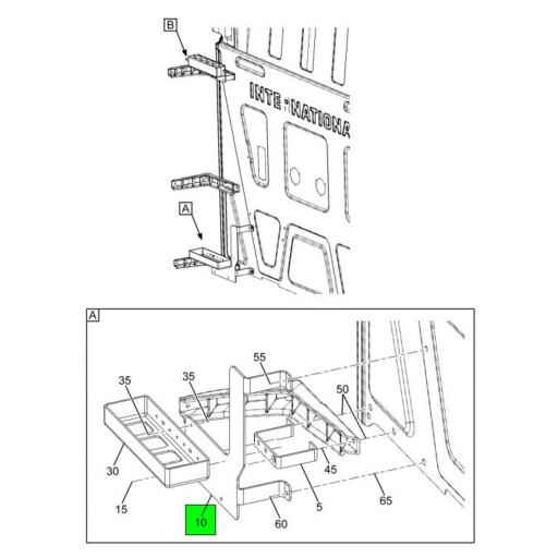 3792257C2 Navistar International | Support Bracket | Source One Parts ...