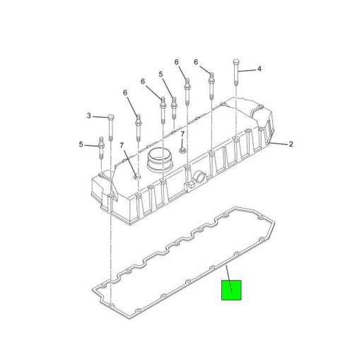 1825602C91 Navistar International | Valve Cover Gasket Set | Source One ...