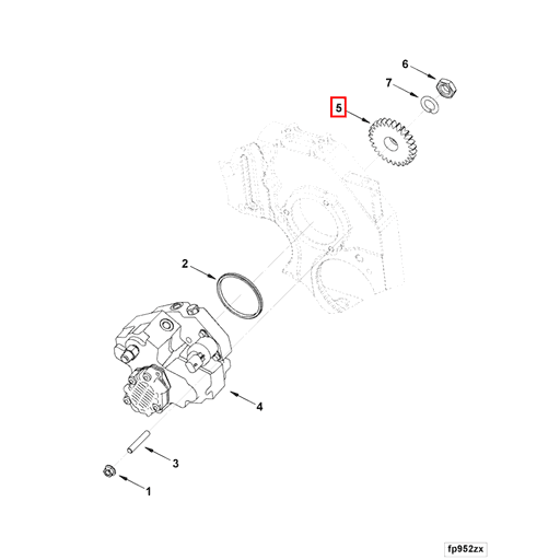 4893389 Cummins | Fuel Pump Gear | Source One Parts Center