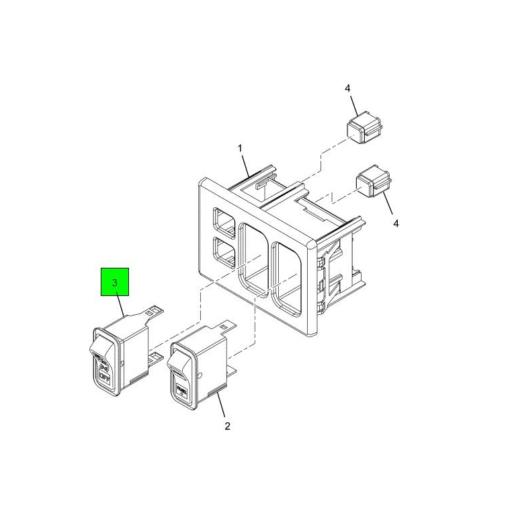 3563061C2 Navistar International | Switch Headlight Cluster | Source ...