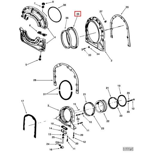 3016793 Cummins | Oil Seal | Source One Parts Center