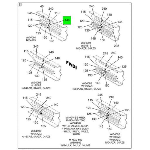 3522524C1 Navistar International | FITTING HOSE COUPLING AIR BRAKE PUSH ...
