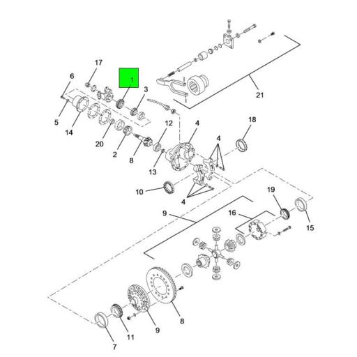 2590713C1 Navistar International | Oil Pinion Seal | Source One Parts ...