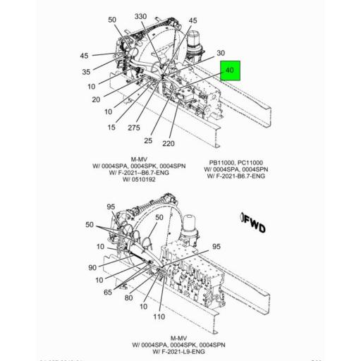 4181656C2 Navistar International | Tube ISB Compressor Inlet Pipe ...