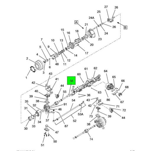 2507881C1 Navistar International | Oil Seal for Axle Shaft Housing ...