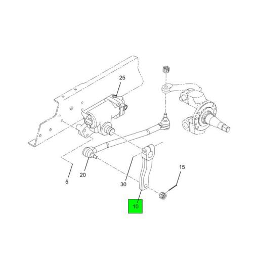 3500977C1 Navistar International | Pitman Arm Power Steering Gear ...