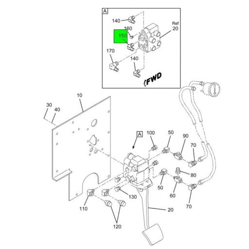 3515161C1 Navistar International | Elbow Quick-Connect Fitting 1/2 in ...