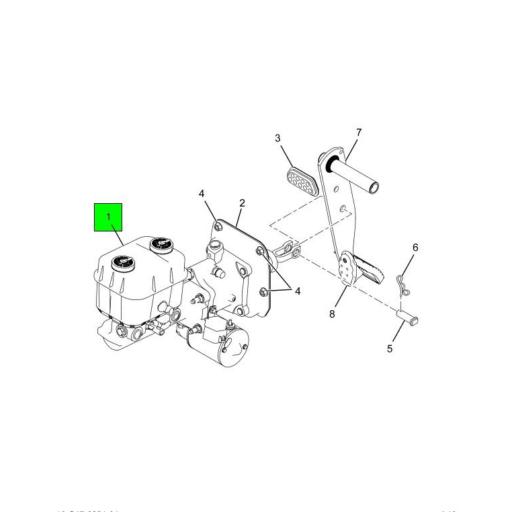 4051634C92 Navistar International | Hydraulic Power Brake Cylinder ...