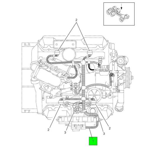 1807418C96 Navistar International | Electrical Engine Harness | Source ...