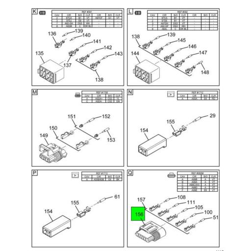 1687790C1 Navistar International | 6-Way Connector Cable | Source One ...