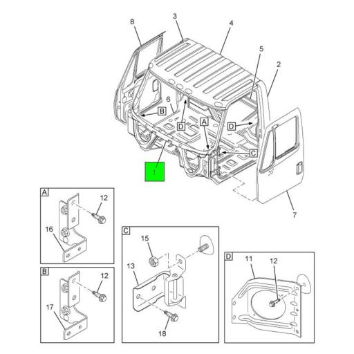 3595247C93 Navistar International | Dashboard Panel Assembly Left-Hand ...