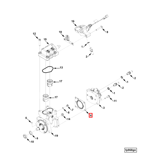 2897330 Cummins | Fuel Pump Gasket | Source One Parts Center