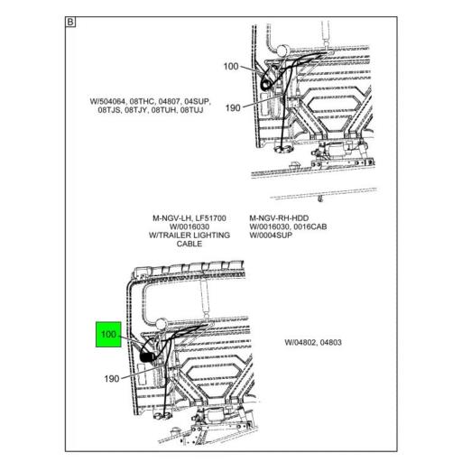 3517214C91 Navistar International | Electrical Harness for ABS and ...