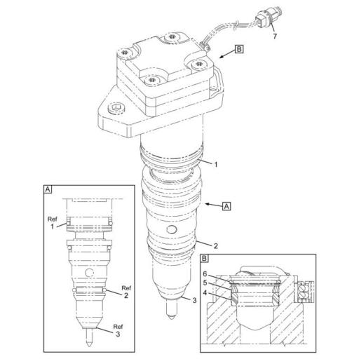 1840951C91 Navistar International | Injector Kit Injector Seal 30 ...