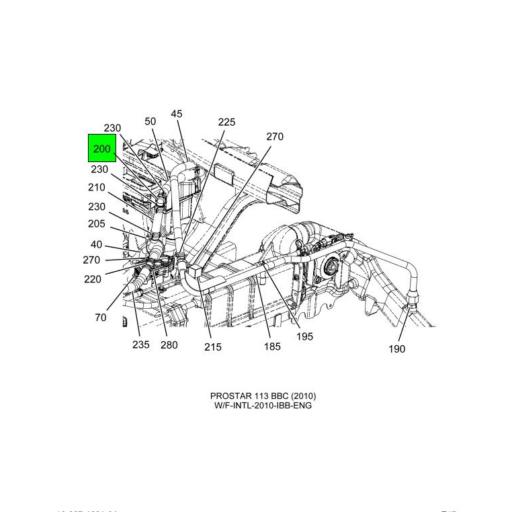 3848742C1 Navistar International | 90-Degree Plastic Elbow 3/4 to 3/4 ...