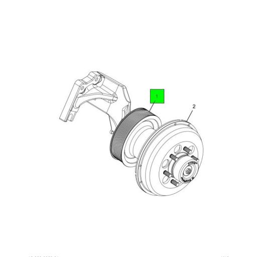 2516758C1 Navistar International | Fan Hub Assembly | Source One Parts ...