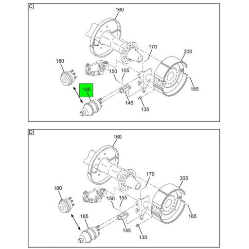 ZAJ3231951 Navistar International | Brake Chamber TR-T 3030LP3-T ...