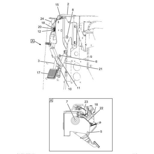 4051157C94 Navistar International | Brake Pedal Assembly Parking Brake ...