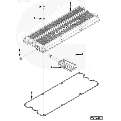 3687084 Cummins | Valve Cover | Source One Parts Center