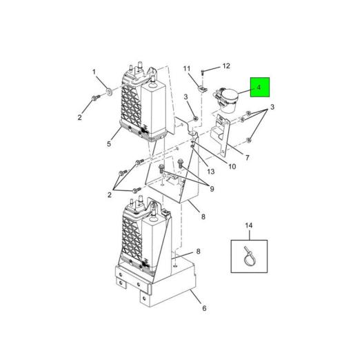 4091595C1 Navistar International | EVAP Vent Valve | Source One Parts ...