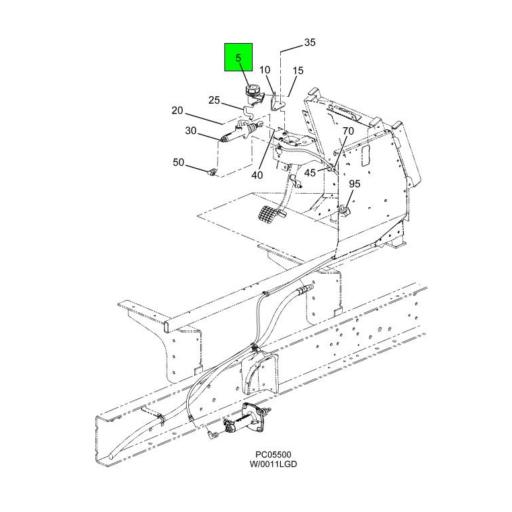 3588344C1 Navistar International | Clutch Control Reservoir | Source ...