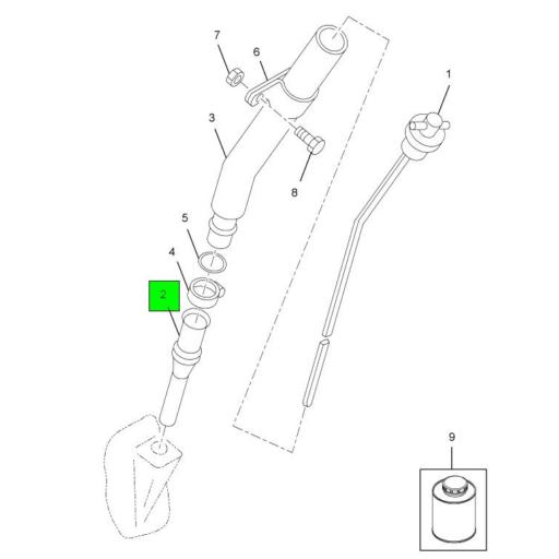 691846C1 Navistar International | Oil Level Gauge Tube | Source One ...
