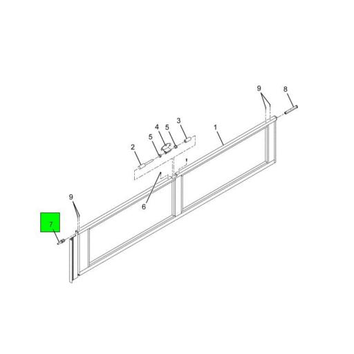 3724807C1 IC Bus | Door Pivot Bottom Entrance | Source One Parts Center