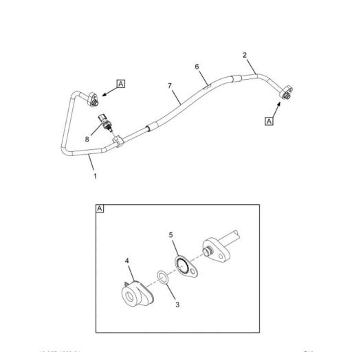 4061199C93 Navistar International | Air Conditioning Hose Compressor to ...