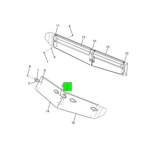2599614C1 Navistar International | Light Standoff | Source One Parts Center