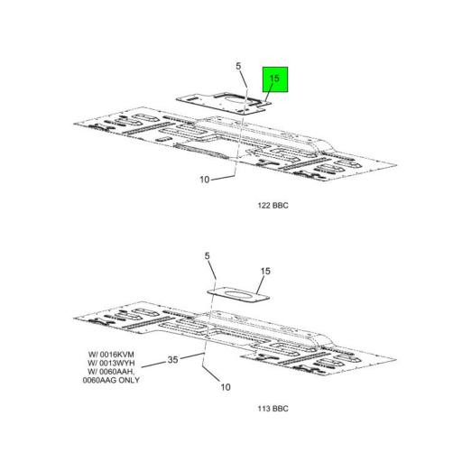 3541166C93 Navistar International | Transmission Opening Cover with ...