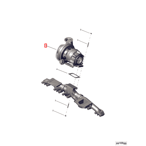 3529035 Cummins | HEAT3B Turbocharger | Source One Parts Center
