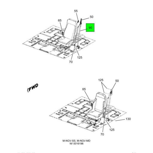 2515195C1 Navistar International | Retractor Assembly Black | Source ...