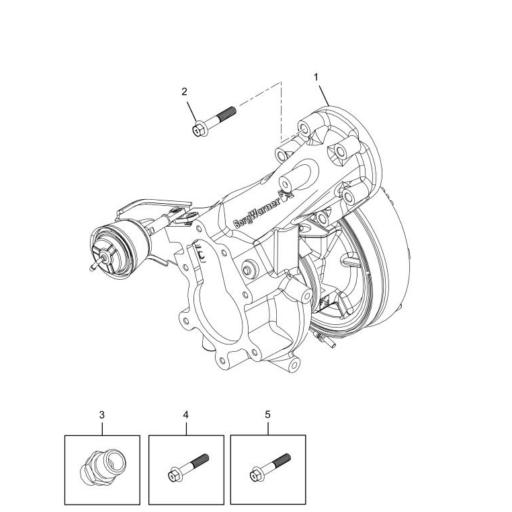 5012231R91 ReNEWed | Remanufactured B770 15L LP Turbocharger Kit ...